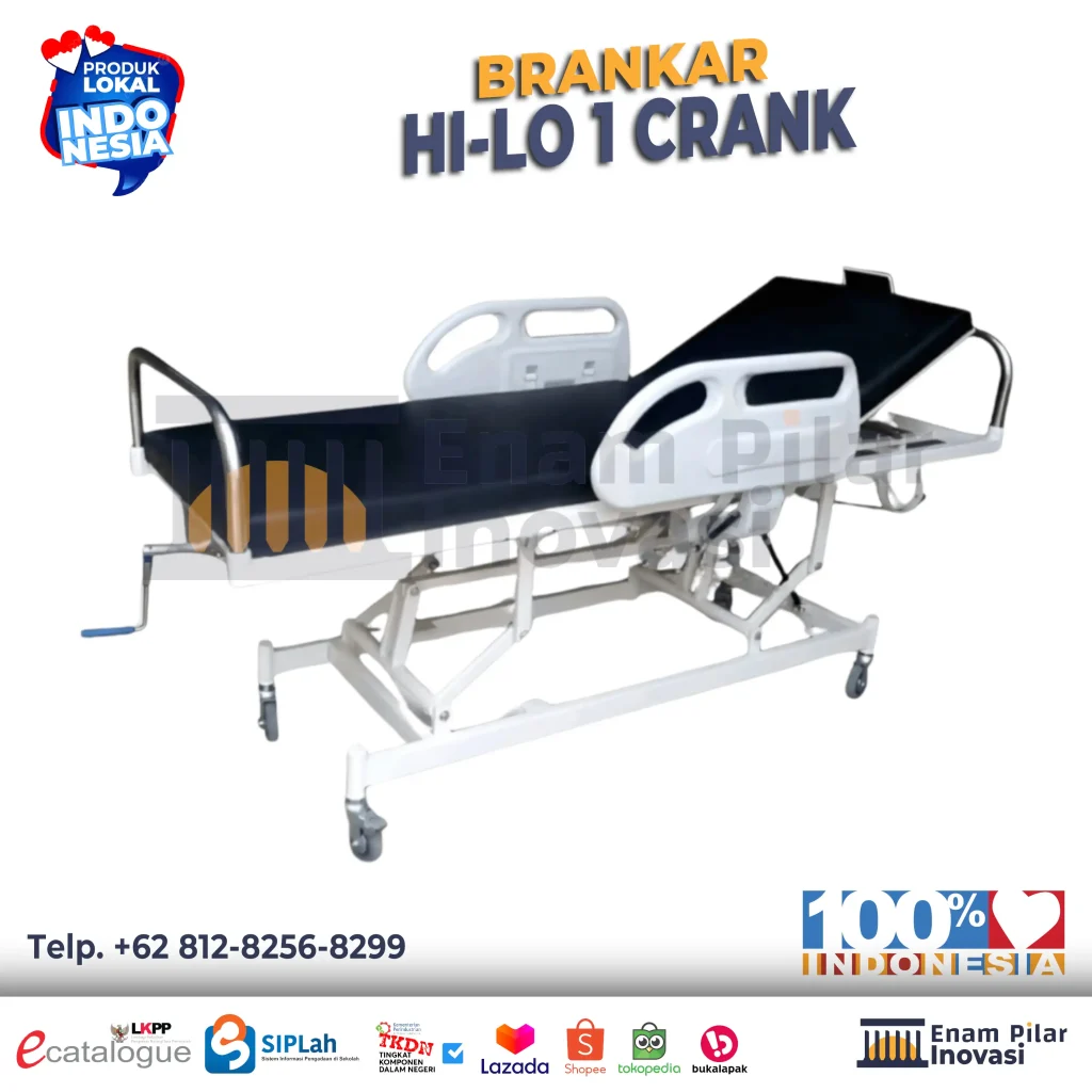 Stretcher Brankar Hi-Lo 1 Crank
