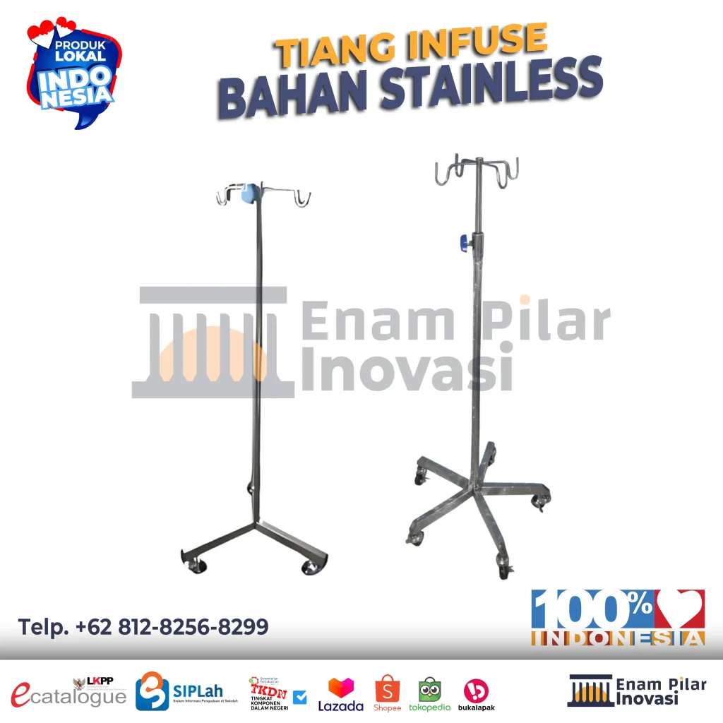 Tiang Infus Stainless Steel